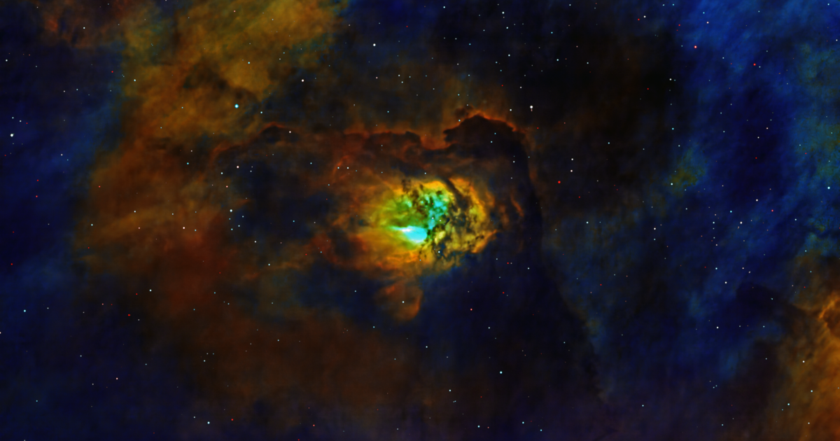 Serpent's Nebula SH2-54-SHO | Telescope Live